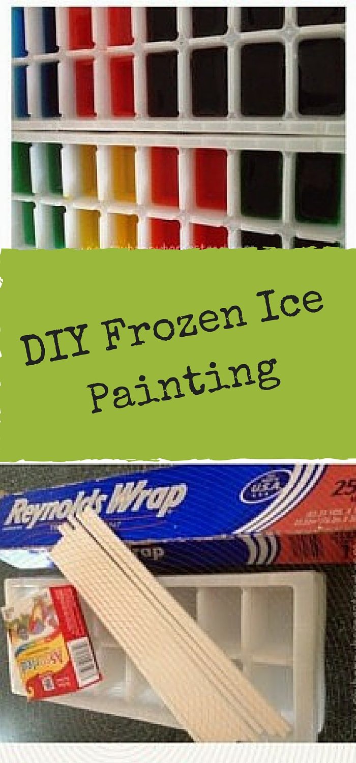 DIY Water Color Ice Paint - Jenny Irvine